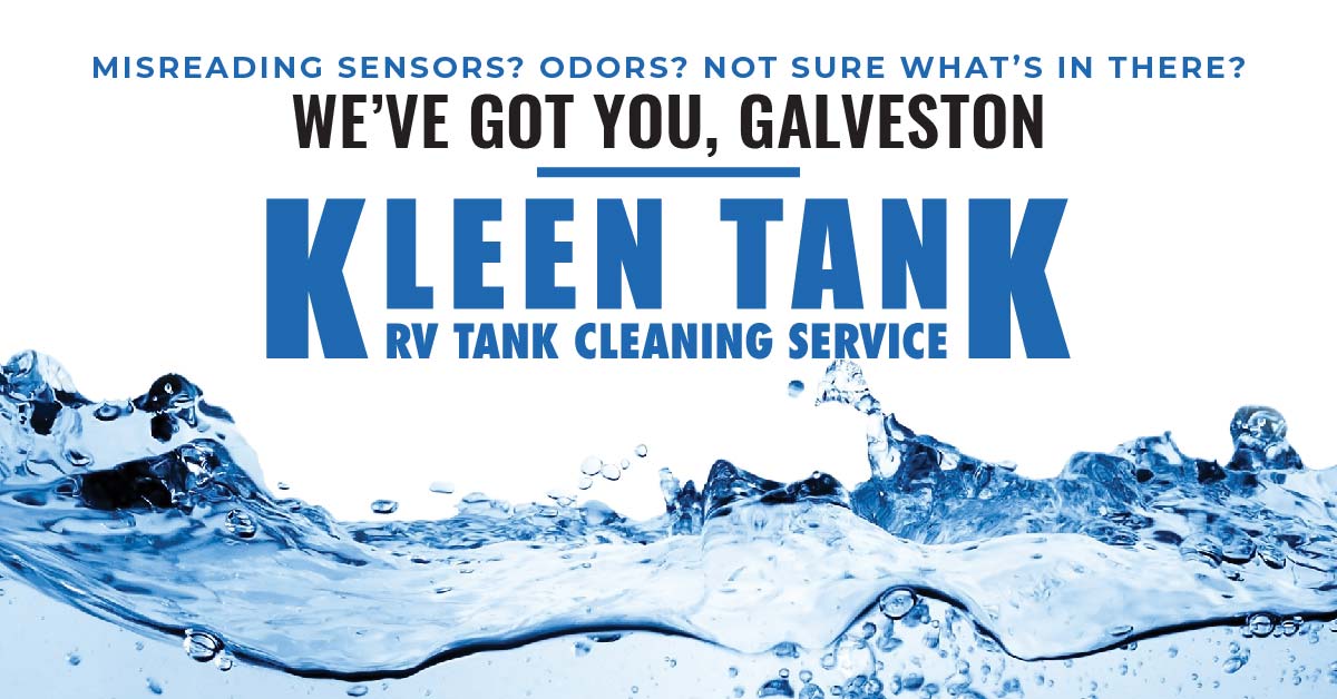 RV Holding Tank Cleaning Service near Galveston, Texas